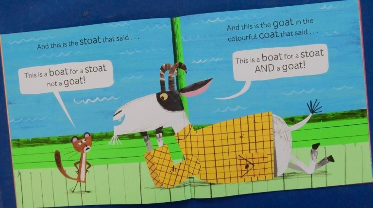 The Goat and the Stoat and the Boat | Red Reading Hub – Jillrbennett's ...