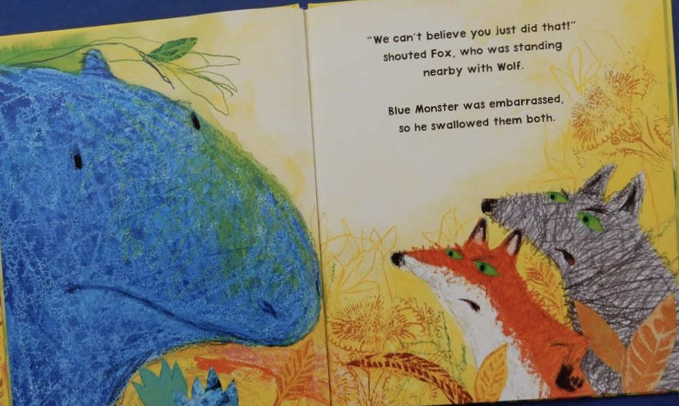 Blue Monster / Not Fair, Bear! | Red Reading Hub – Jillrbennett's ...