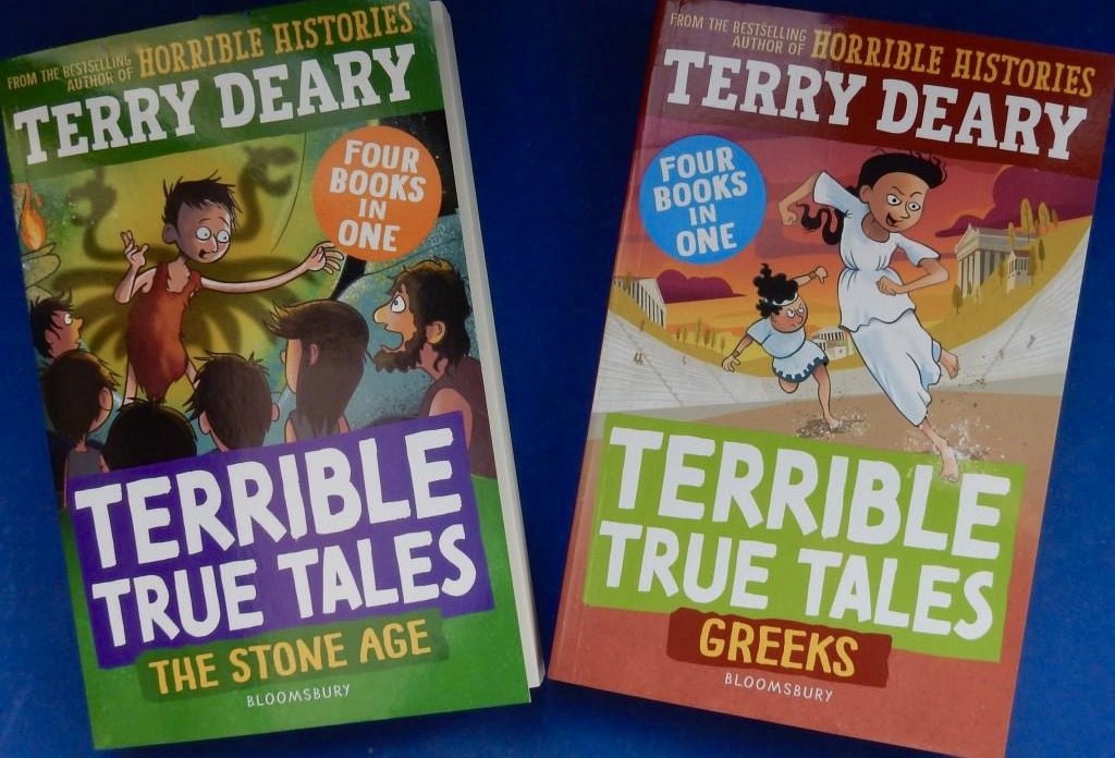 Terrible True Tales: The Stone Age/ Terrible True Tales: Greeks | Red ...